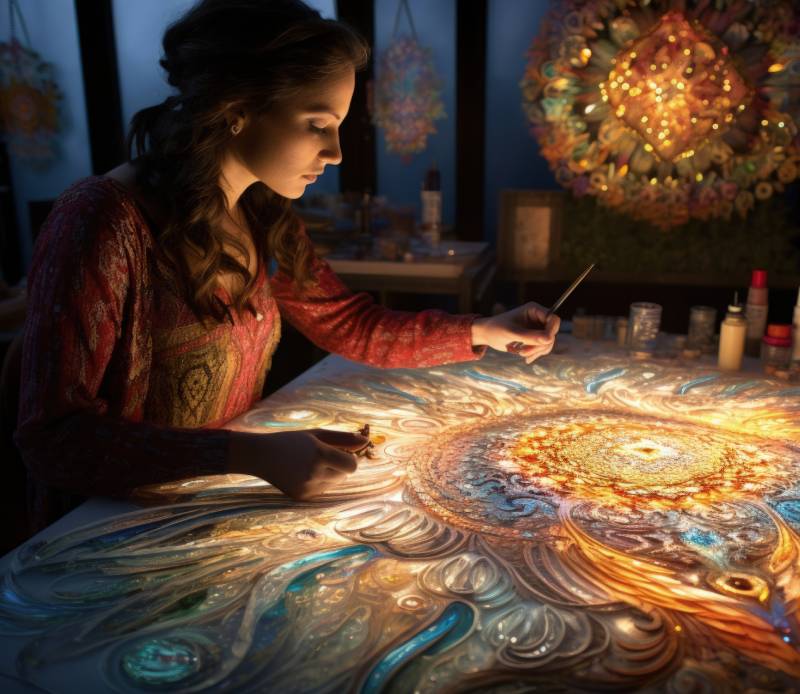 Healing Mandalas: Emotional Balance and Mental Clarity